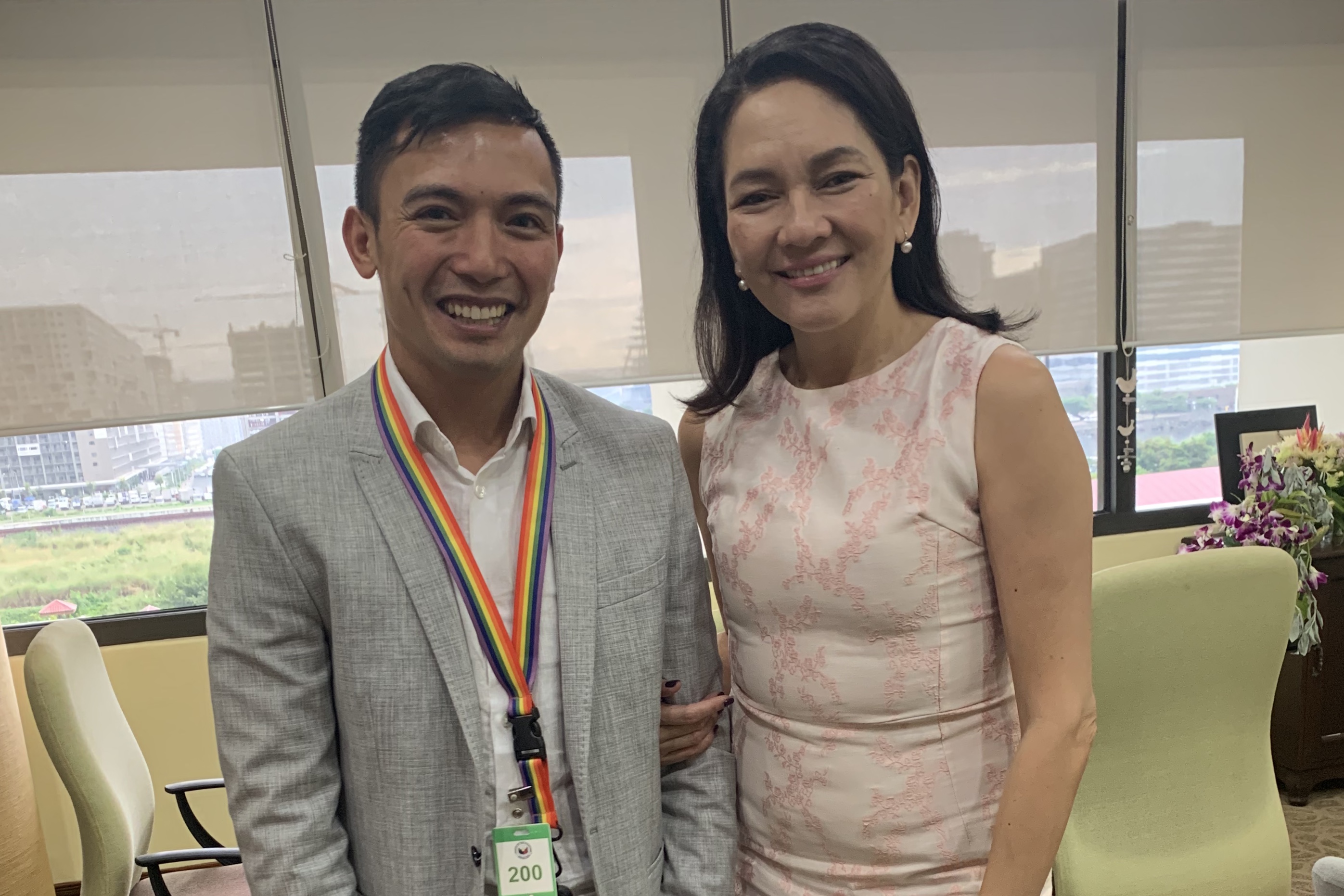 Senator Risa Hontiveros Welcomes Filipino LGBT Europe at the Philippine ...