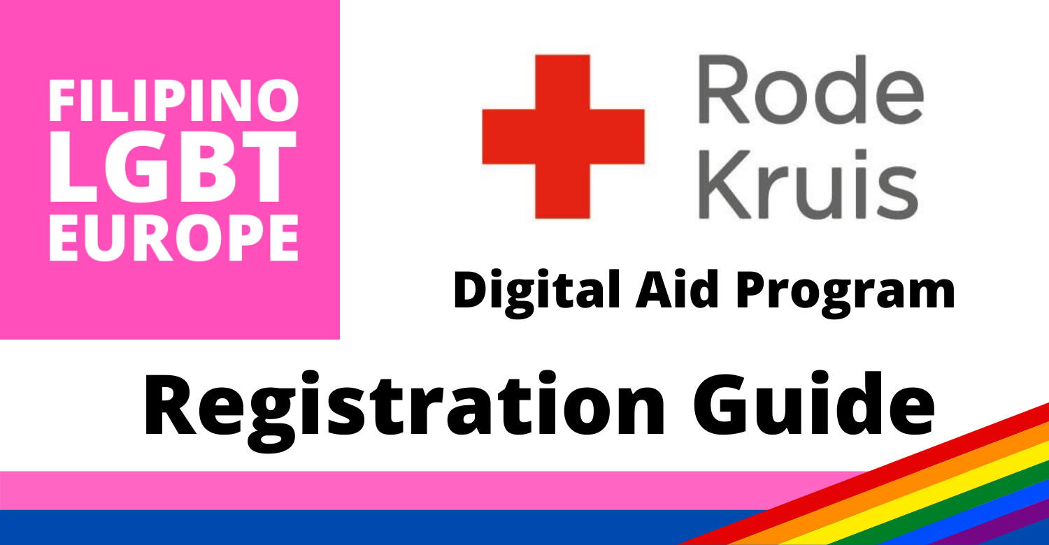 Digital Aid Registration Guide - Filipino LGBT Europe