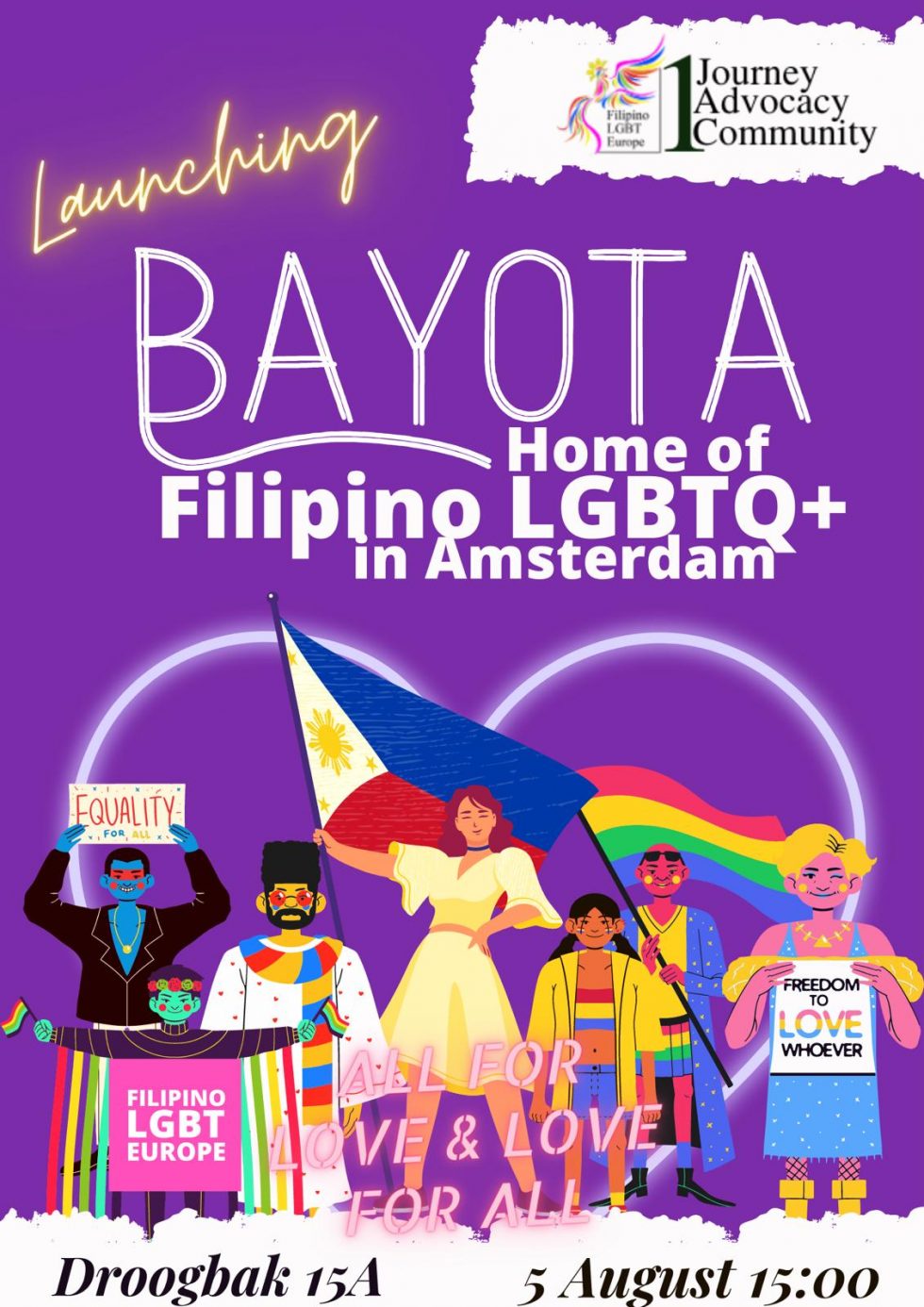 Launching of BAYOTA : Home of Filipino LGBTQ+ in Amsterdam - Filipino ...