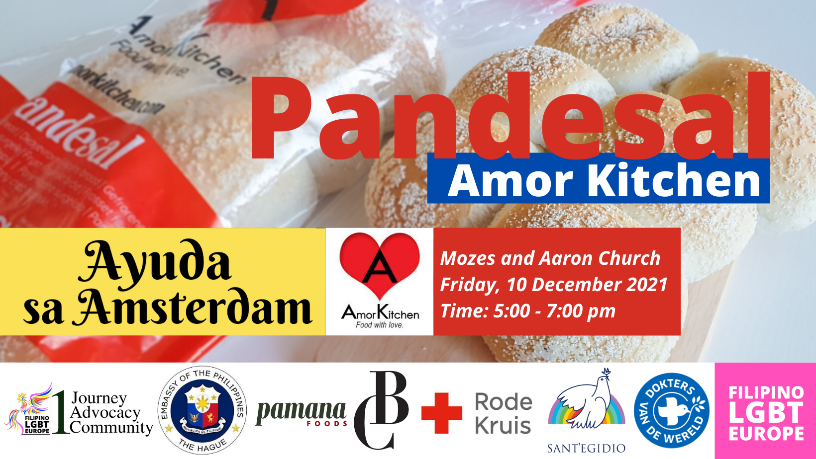 Pandesal para sa Pasko 2021 - Filipino LGBT Europe