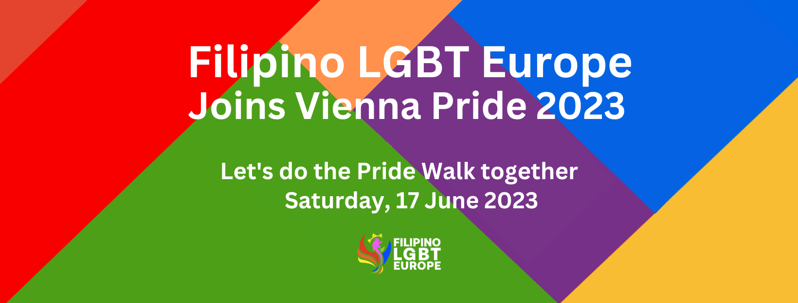 Filipino LGBT Europe joins Vienna Pride 2023 - Filipino LGBT Europe