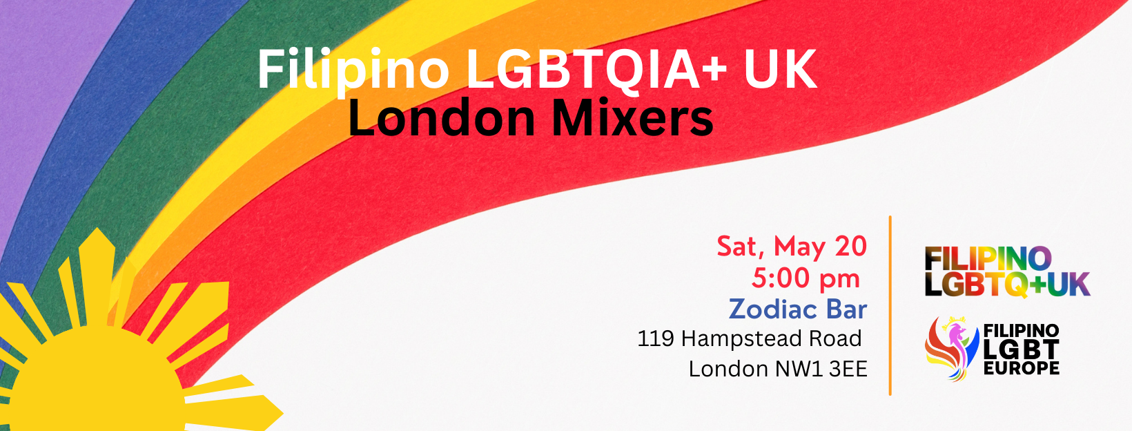 Filipino LGBTQIA+ UK London Meetup - Filipino LGBT Europe